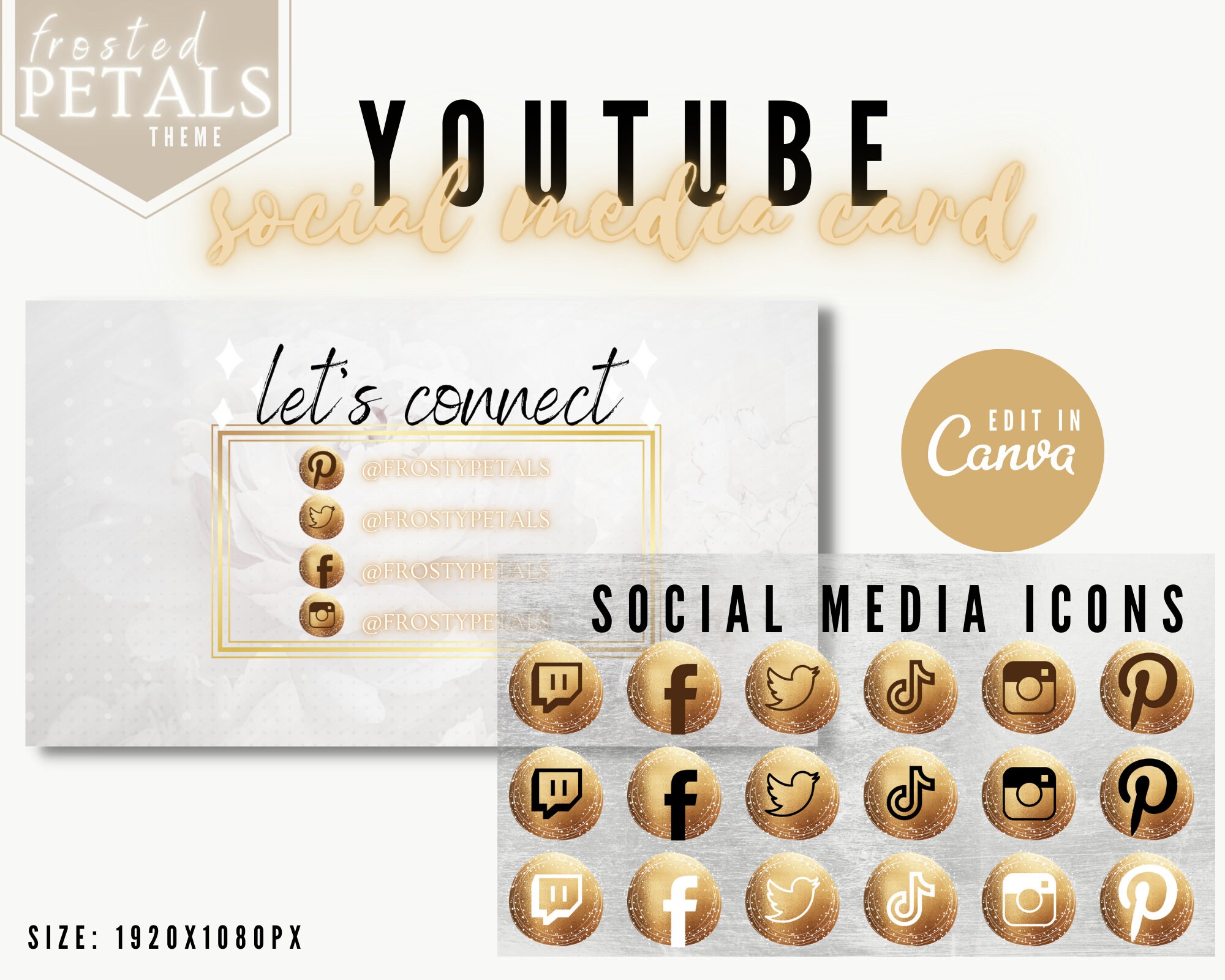 Youtube Channel Kit Overlay Branding Kit With Banner | Etsy