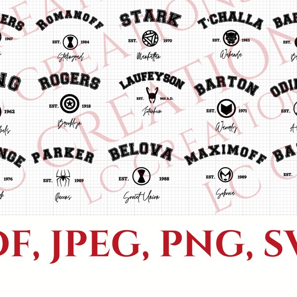 Mcu Svg - Etsy