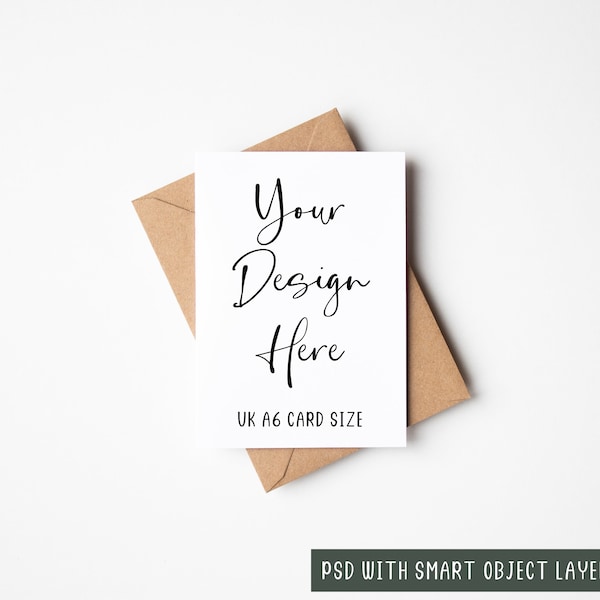 A6 Blank Card - Etsy