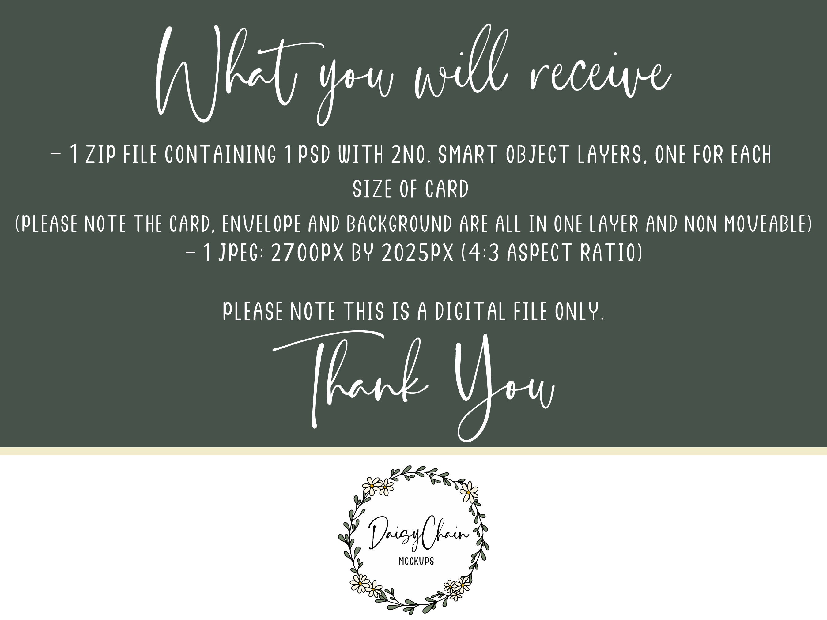 Multiple Greeting Card Mockup Portrait 5x7 & A6 Sized - Etsy