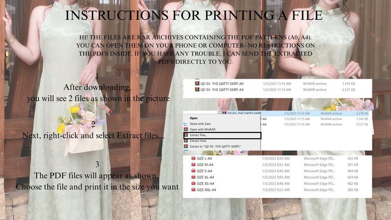 Alys Dress PDF Sewing Pattern | Halter Neck Maxi Dress | Elegant A-line ...