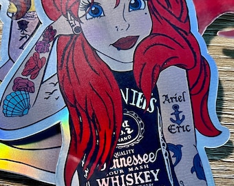 Punk Little Mermaid Drawings