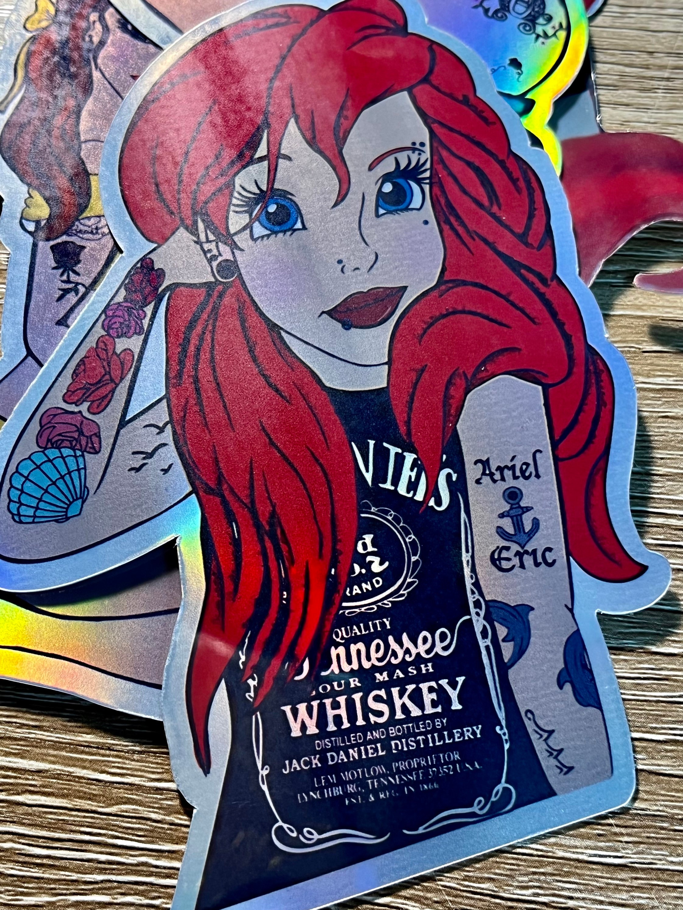 Ariel The Little Mermaid Drawing Punk