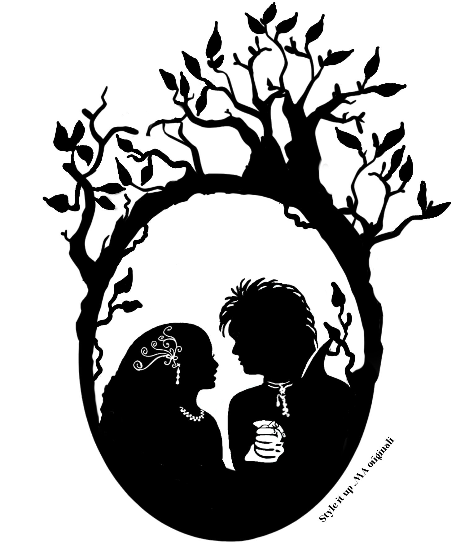 Labyrinth Movie Clipart Black