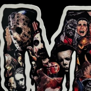 Scary Movie Mom Life Vinyl Sticker, Horror Character Mom Decal, Gift ...