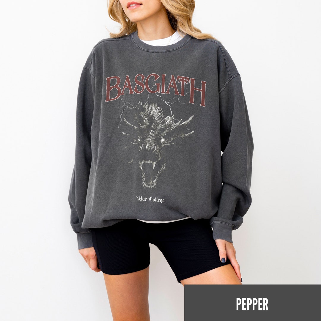 Basgiath War College Comfort Colors Sweatshirt, Distressed Fourth Wing ...