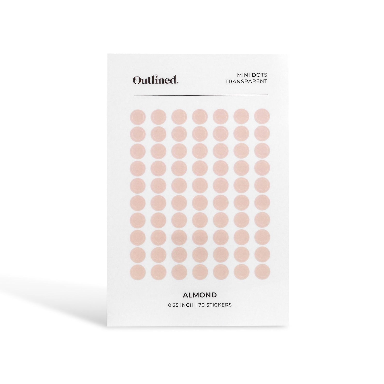 Transparent Mini Dot Stickers | More Colors Available | Planner Dots - Etsy