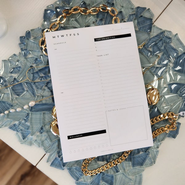 Planner Pad - Etsy