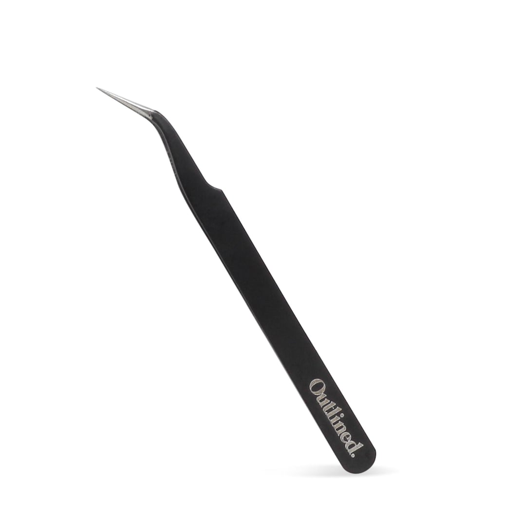 Curved Precision Tweezers | Sticker & Craft Tweezers - Etsy