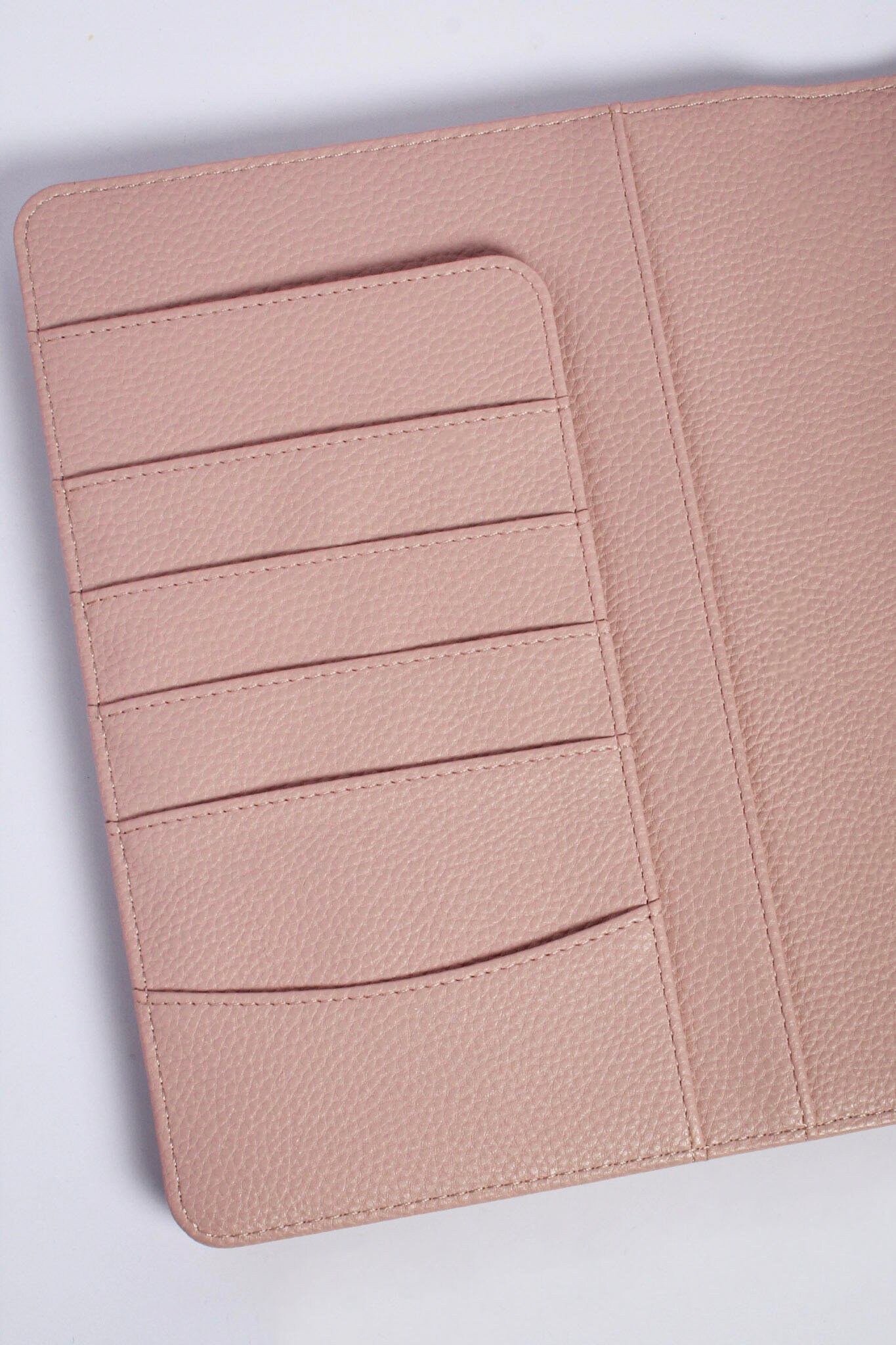 Blush Pink Leather A5 Planner Cover Pebbled PU Leather Planner ...