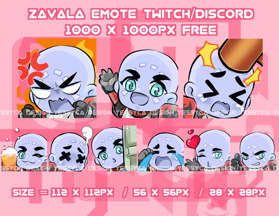Cute Zavala Destiny 2 Emotes Bundle With Various Unique Expressions for ...