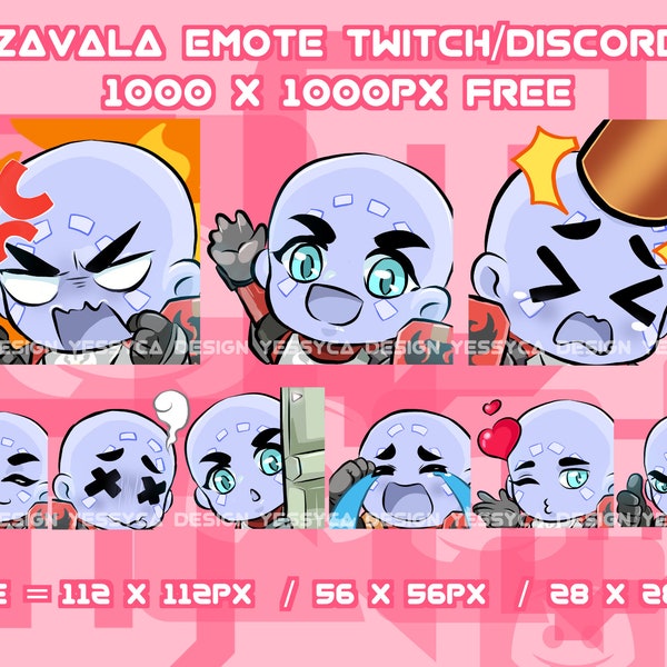Destiny Twitch Emotes - Etsy