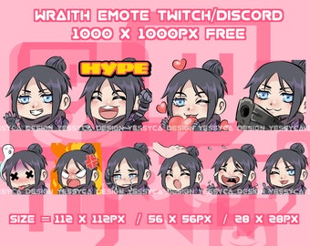 Animated Apex Legends Emotes Wraith Heirloom Emote Animated - Etsy