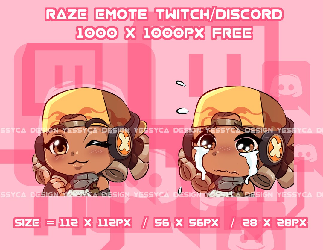 Raze Cute Sova Valorant 2 Emotes Bundle With Unique Expressions for ...