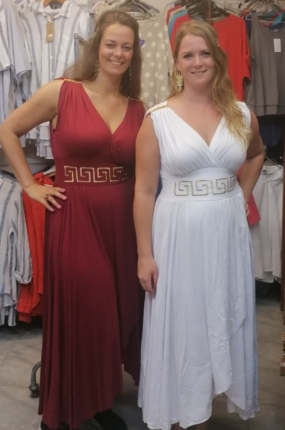 Greek Dress Inspired From Ancient Greece, Gift for Girlfriend, Gift for ...