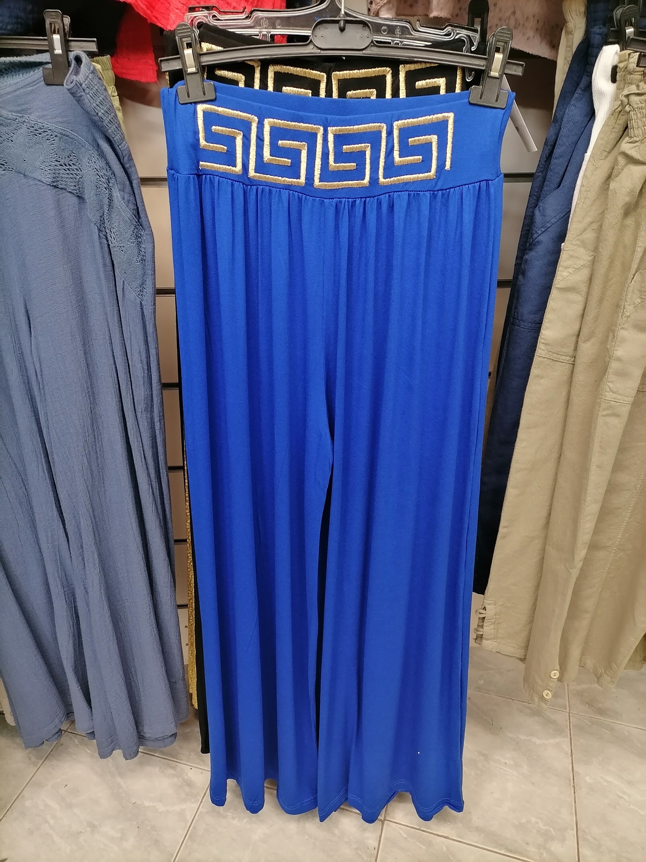 Trousers With Greek Key Design 6069 - Etsy