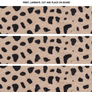 Cheetah Bulletin Board Letters, A-Z, Numbers, Classroom Decor, Cheetah ...