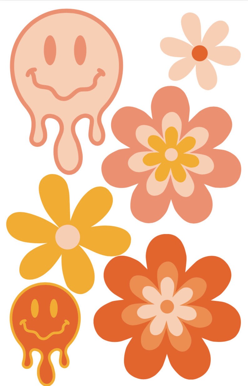 Bundle Pack Retro Groovy Classroom Decor Back To School Bulletin Board Classroom Bundle Teacher 