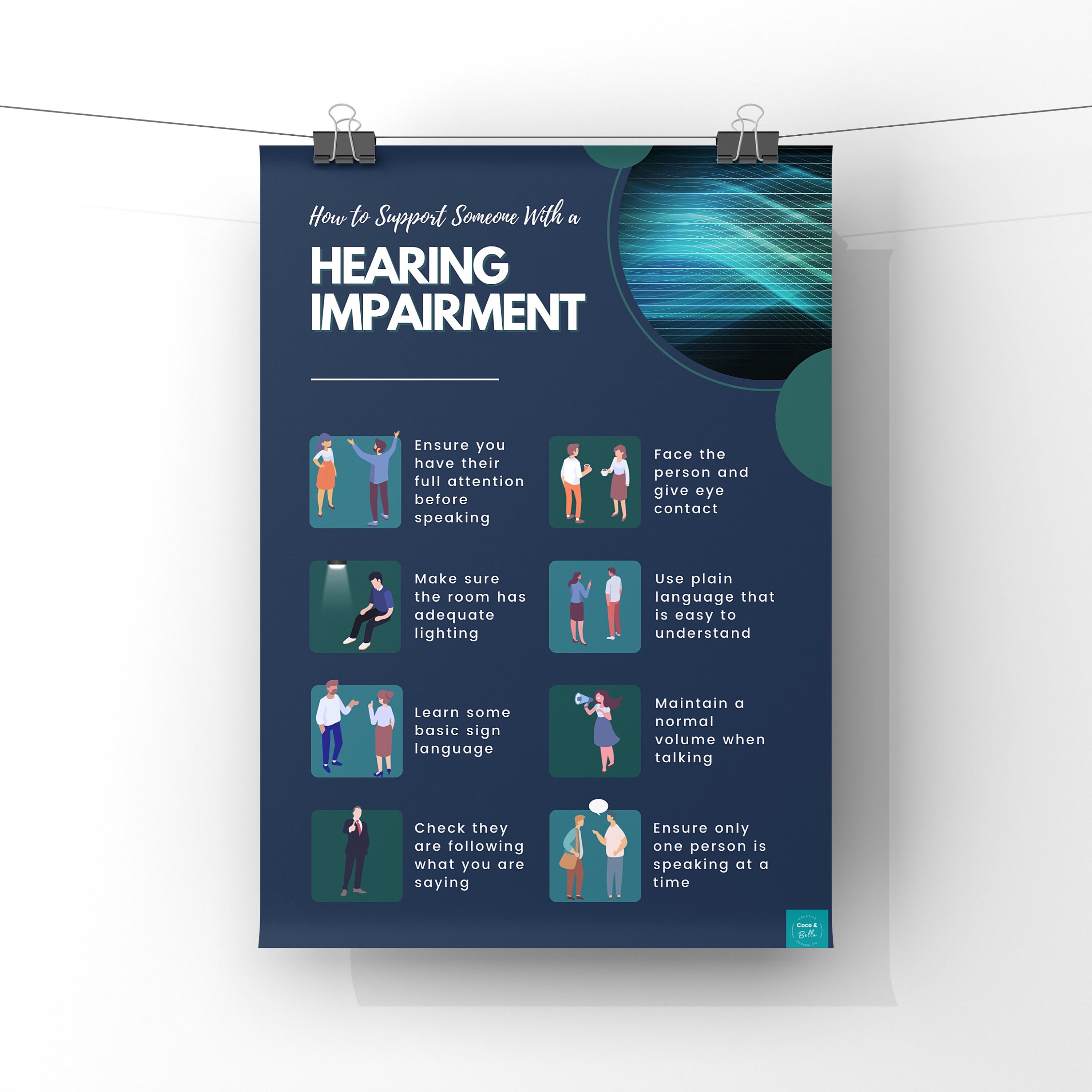 Hearing Impairment Poster | SEND Inclusion Diversity Awareness ...