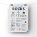 Types of Rocks Poster | Geography Poster | Geology Poster | Wall Decor ...