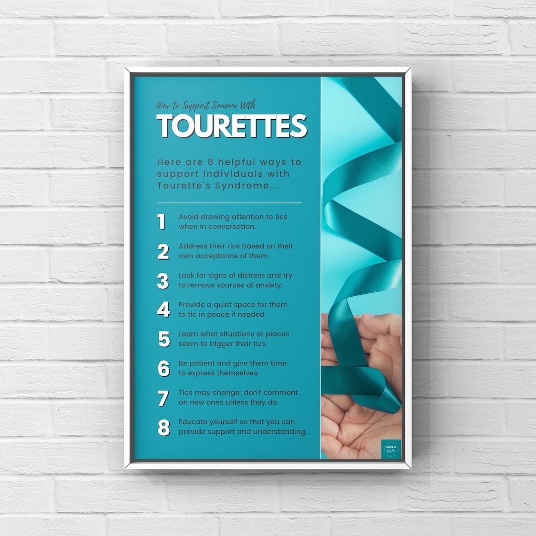 How to Support Someone With Tourette’s Syndrome Poster | SEND Inclusion ...