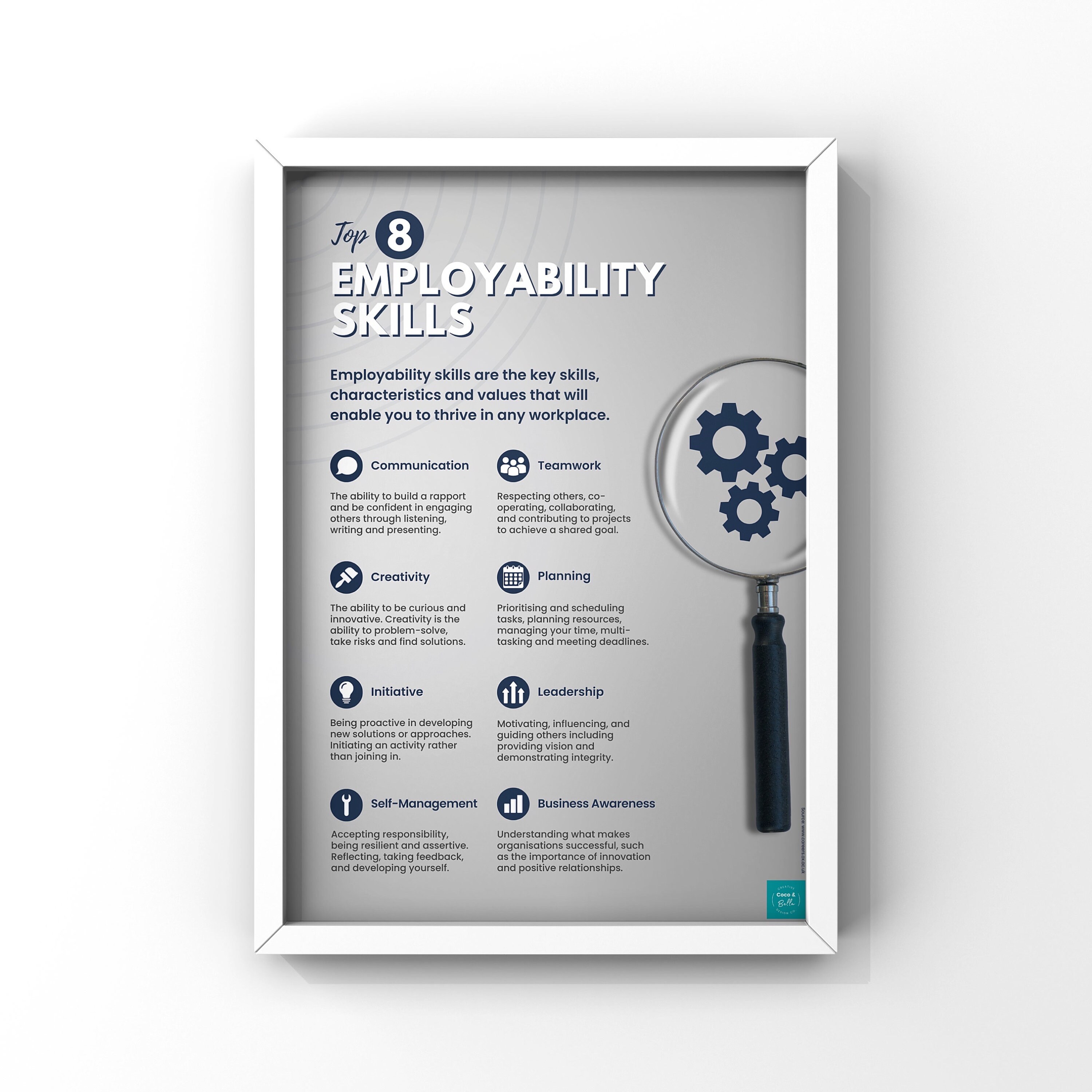 Employability Skills Poster | Education | Careers | PSHE | Classroom ...