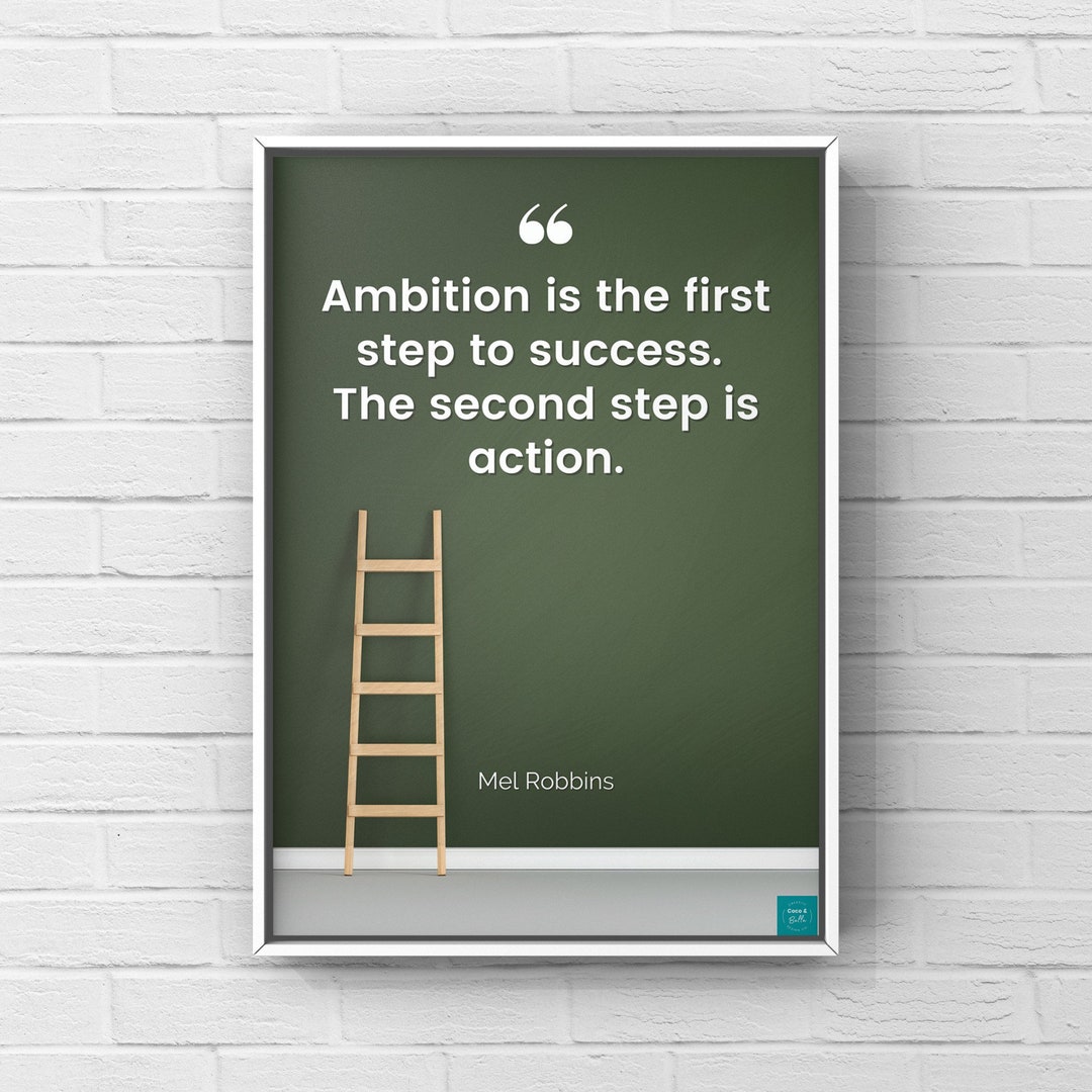 Success Quote Poster | Motivational Quote | Psychology | Office ...