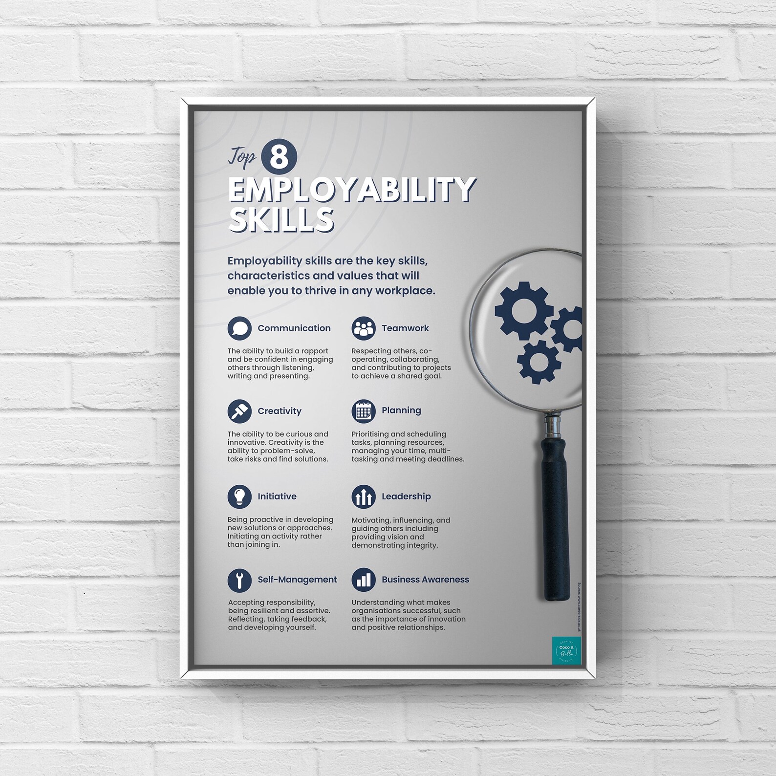 Employability Skills Poster | Education | Careers | PSHE | Classroom ...