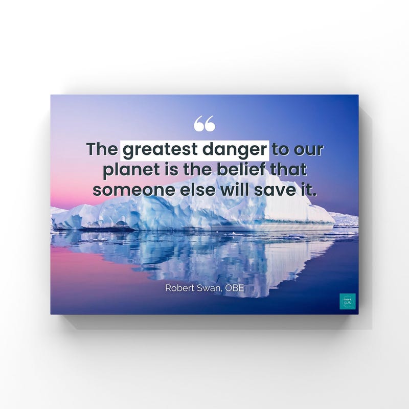Save the Planet Poster - Etsy UK