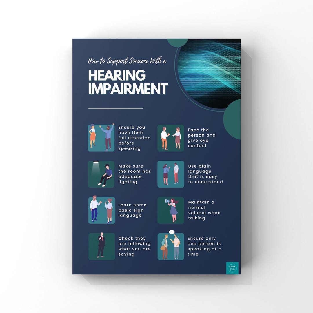 Hearing Impairment Poster | SEND Inclusion Diversity Awareness | A2, A3 ...