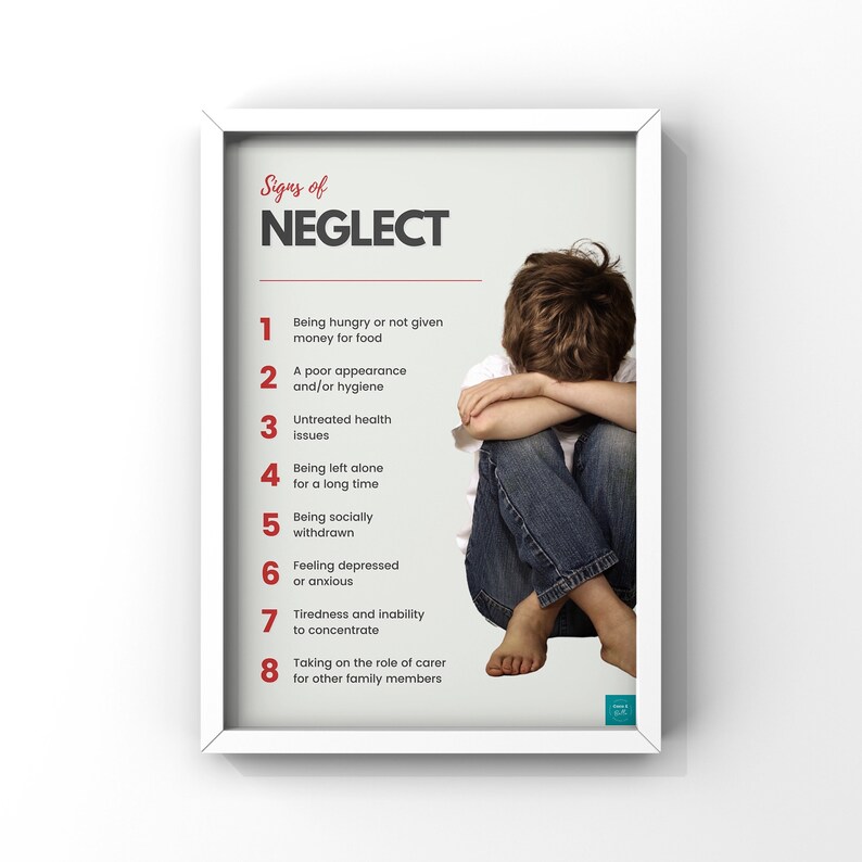Signs of Neglect Poster | Education | Safeguarding | Child Protection ...