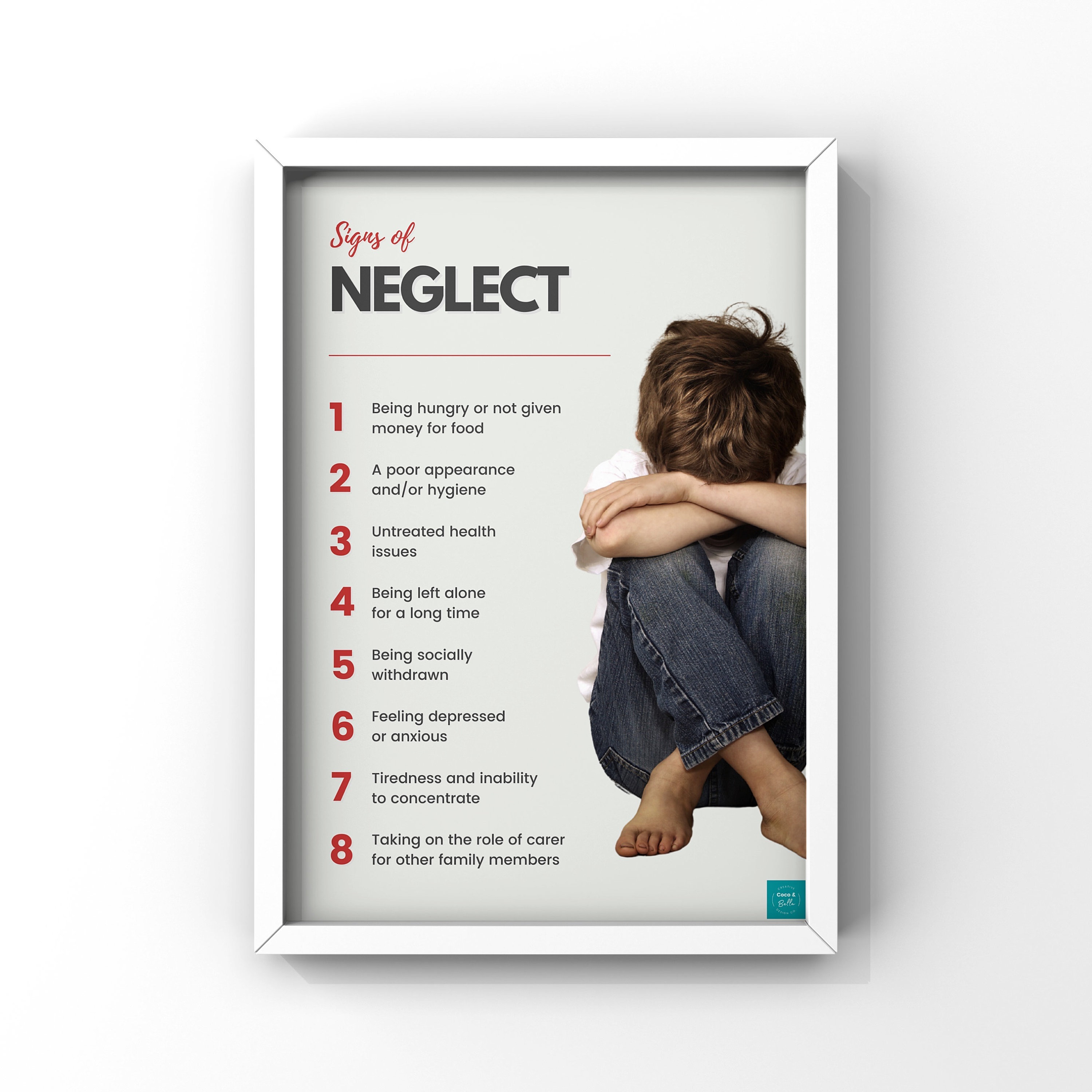 Signs of Neglect Poster | Education | Safeguarding | Child Protection ...