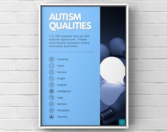 Autism Awareness Poster - Etsy