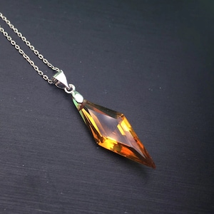 Color Change Gemstone Necklace-changing Color Stone Necklace for Her ...