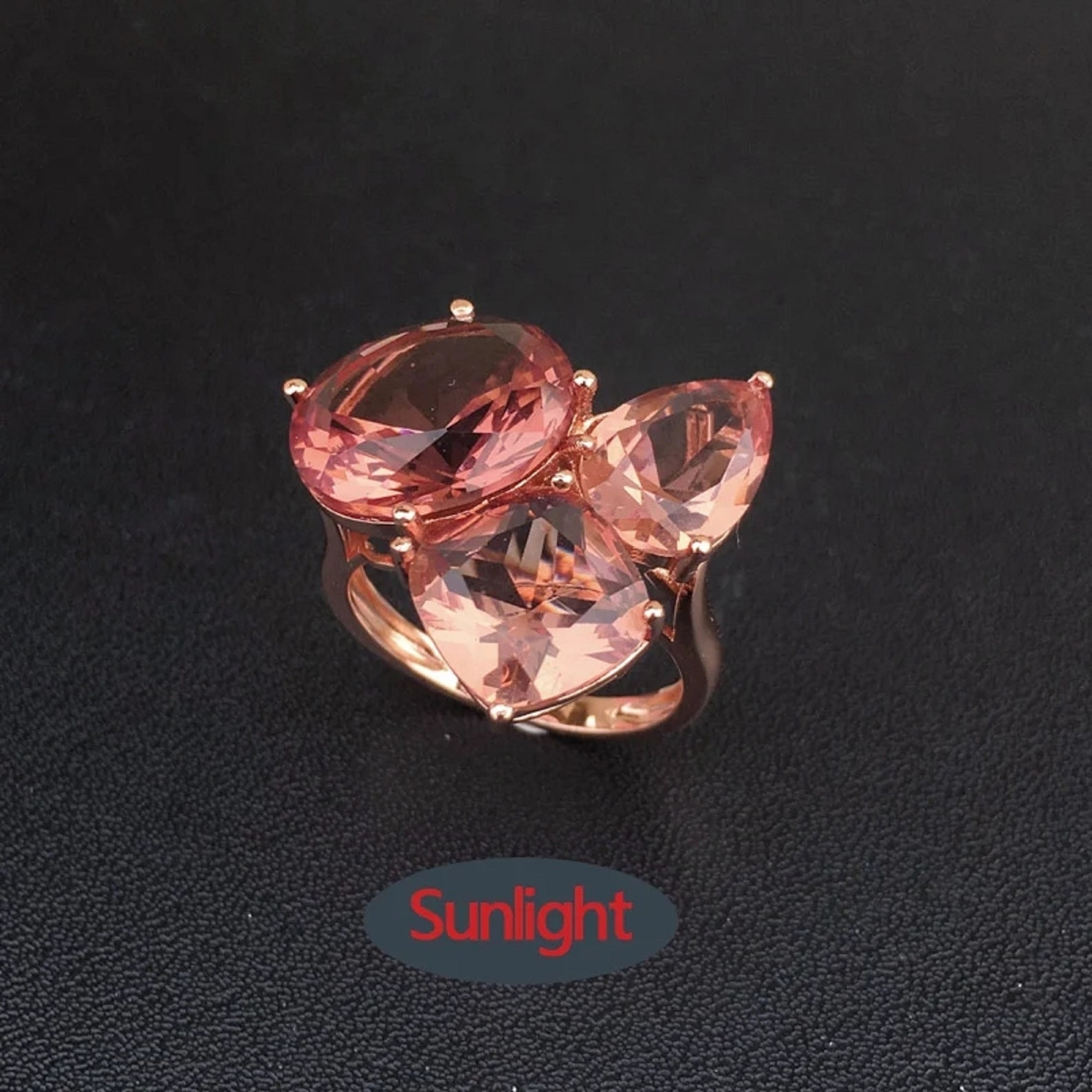 Color Change Stone Ring-925 Sterling Silver-promise Ring for Her ...