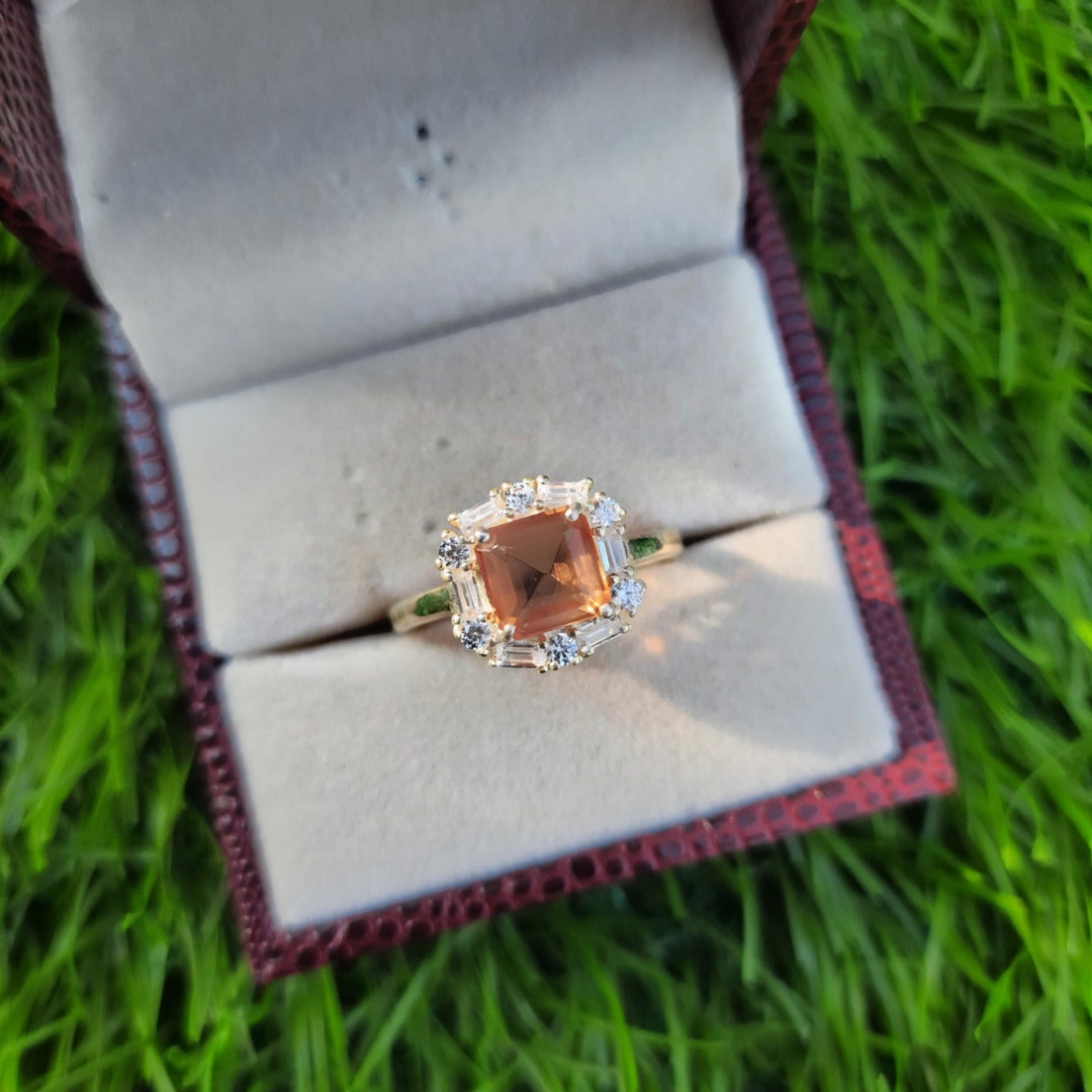 Beautiful Zultanite Ring, Asscher Cut Zultanite, Promise Ring for Her ...