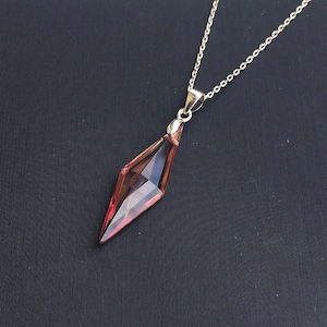 Color Change Gemstone Necklace-changing Color Stone Necklace for Her ...