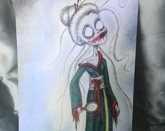Yokai ink Fine Art Print 8x10 - Etsy