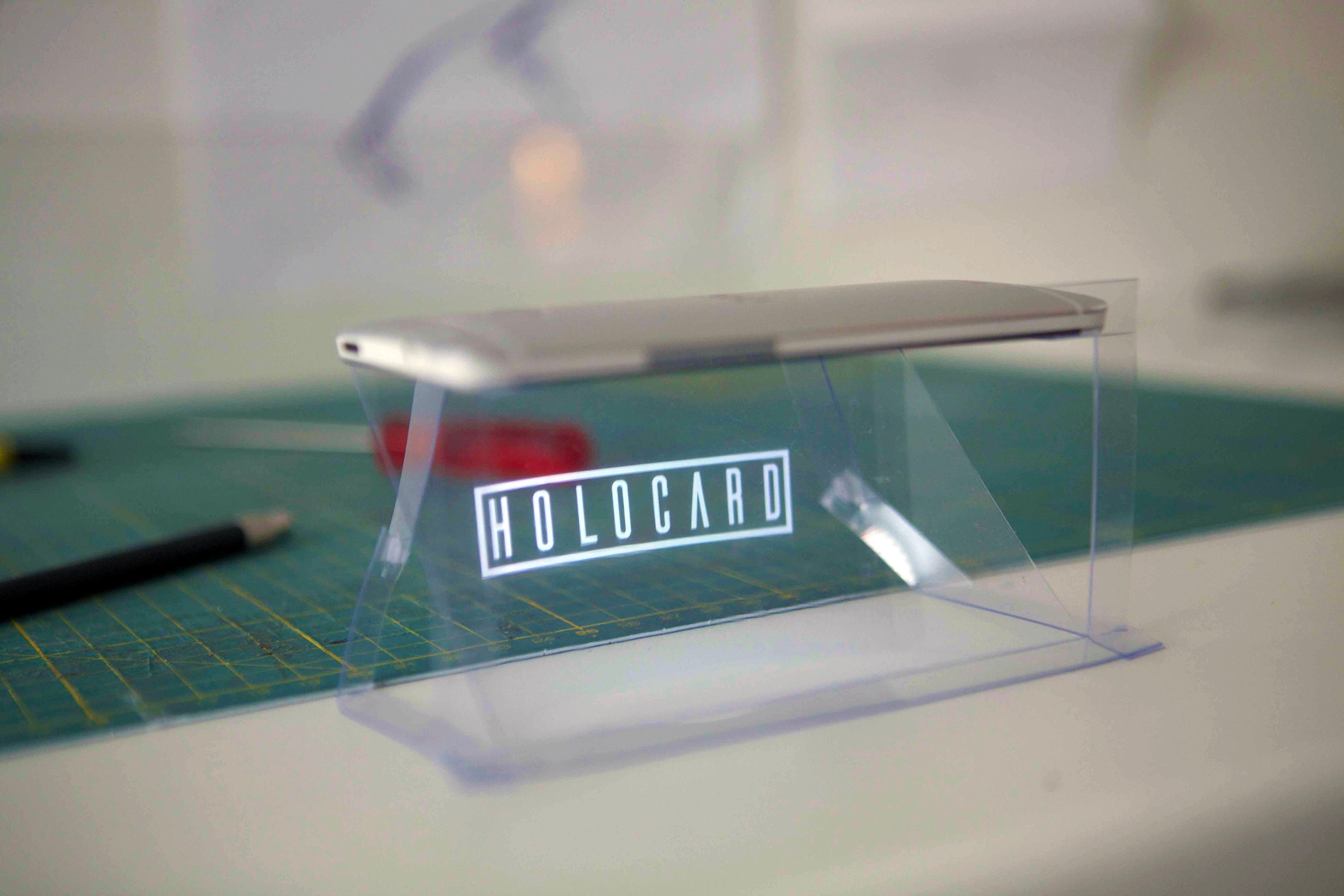 HOLOCARD 3-pack | Hologram Display for Smartphones | Use This New Tech Gadget to View Holograms ...