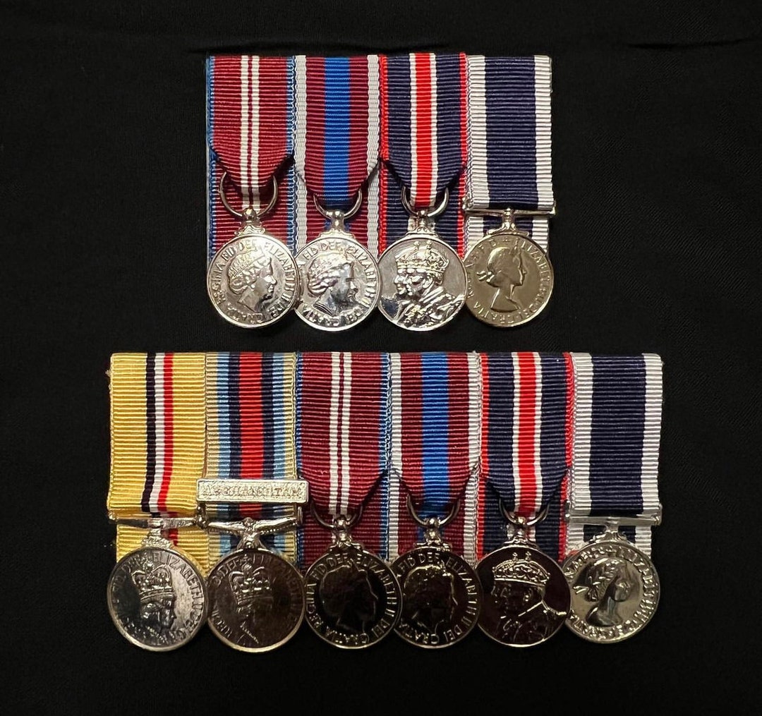 Medal Court Mounting - Miniatures - Etsy