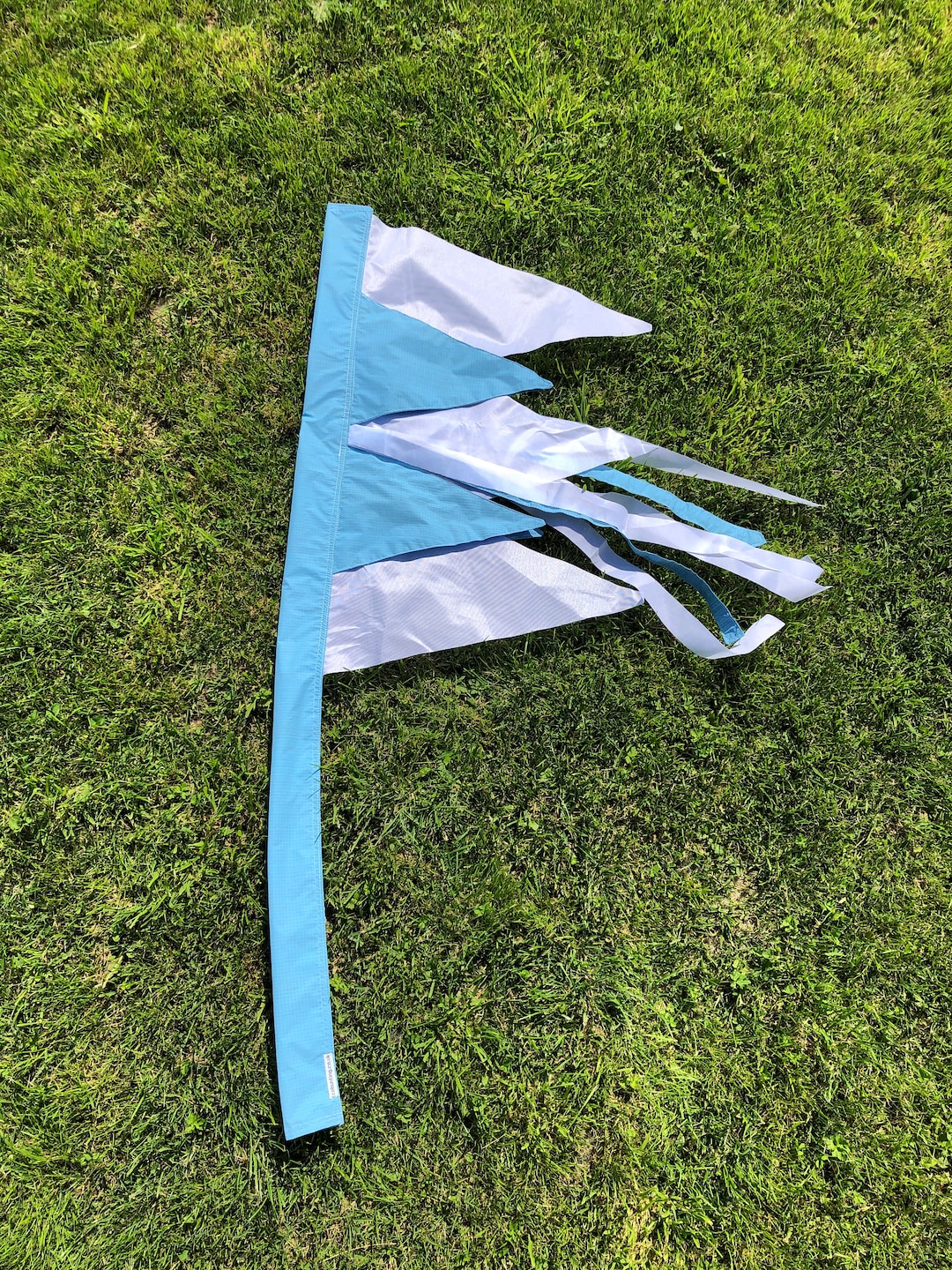 Festival Flag Made From Waste Fabric - Etsy UK