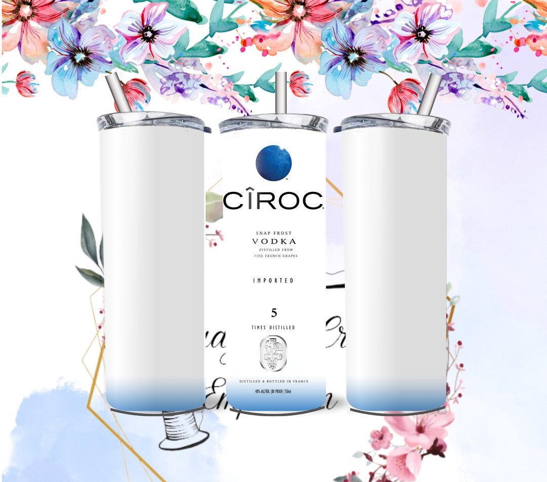 Ciroc Vodka Sublimation Tumbler Design - Etsy