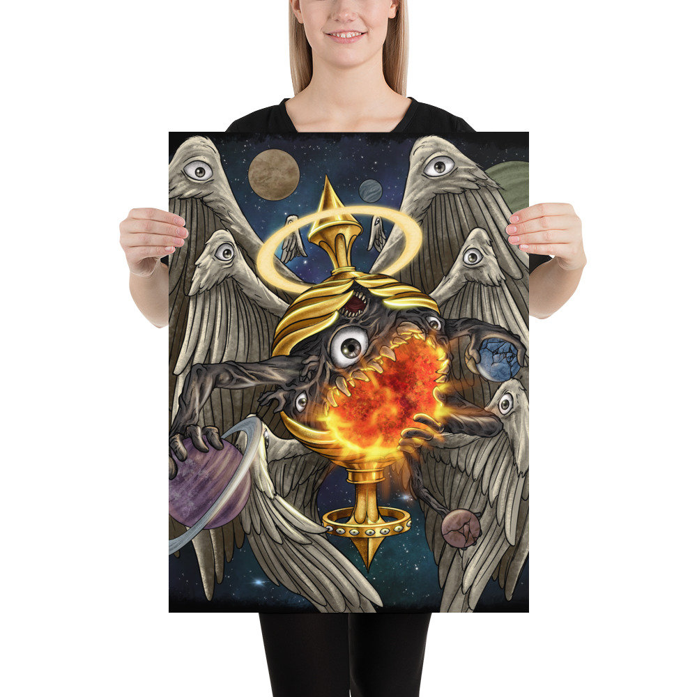 Biblically Accurate Angel Planet Eater 18"x24" Poster - Etsy