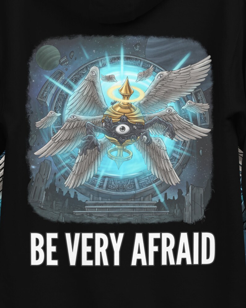Biblically Accurate Angel Be Not Afraid Summoned Goltas Hoodie - Etsy