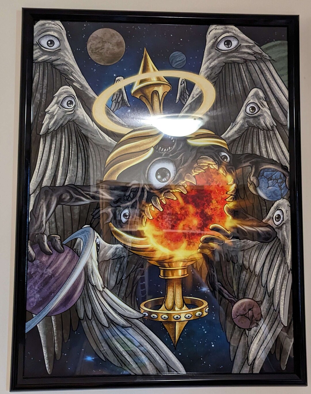 Biblically Accurate Angel Planet Eater 18"x24" Poster - Etsy