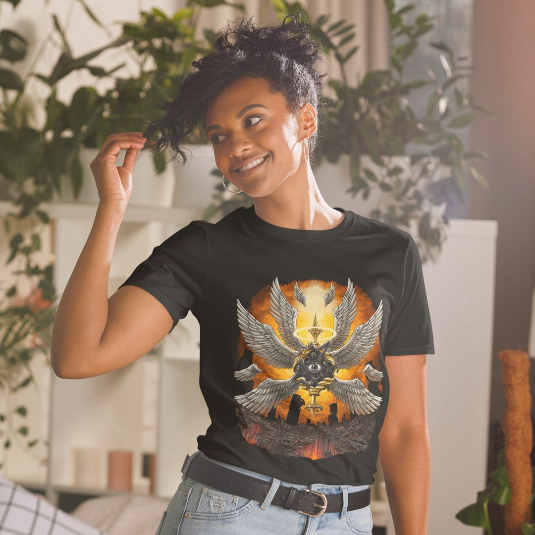 Biblically Accurate Angel Goltas Unchained Tee - Etsy