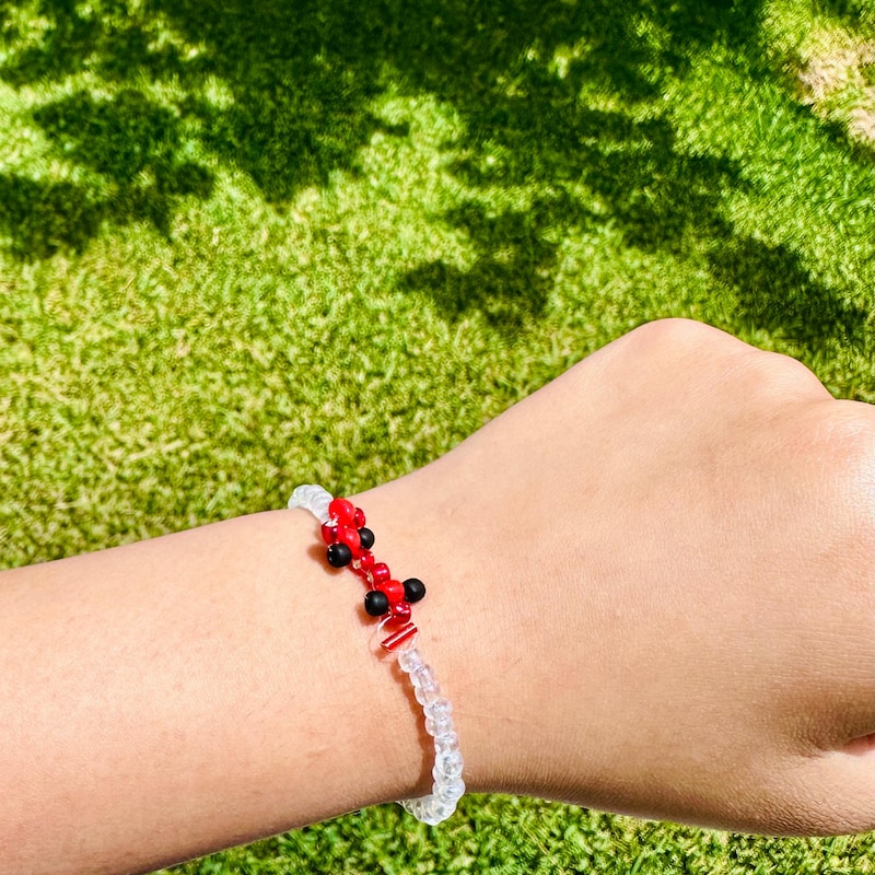 F1 Beaded Car Bracelet - Etsy