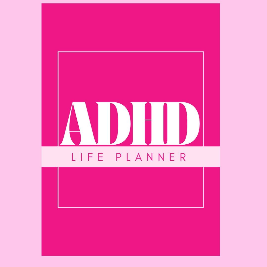 Pink ADHD Life Planner | Daily Routine, Hyperfocus Notes (digital ...