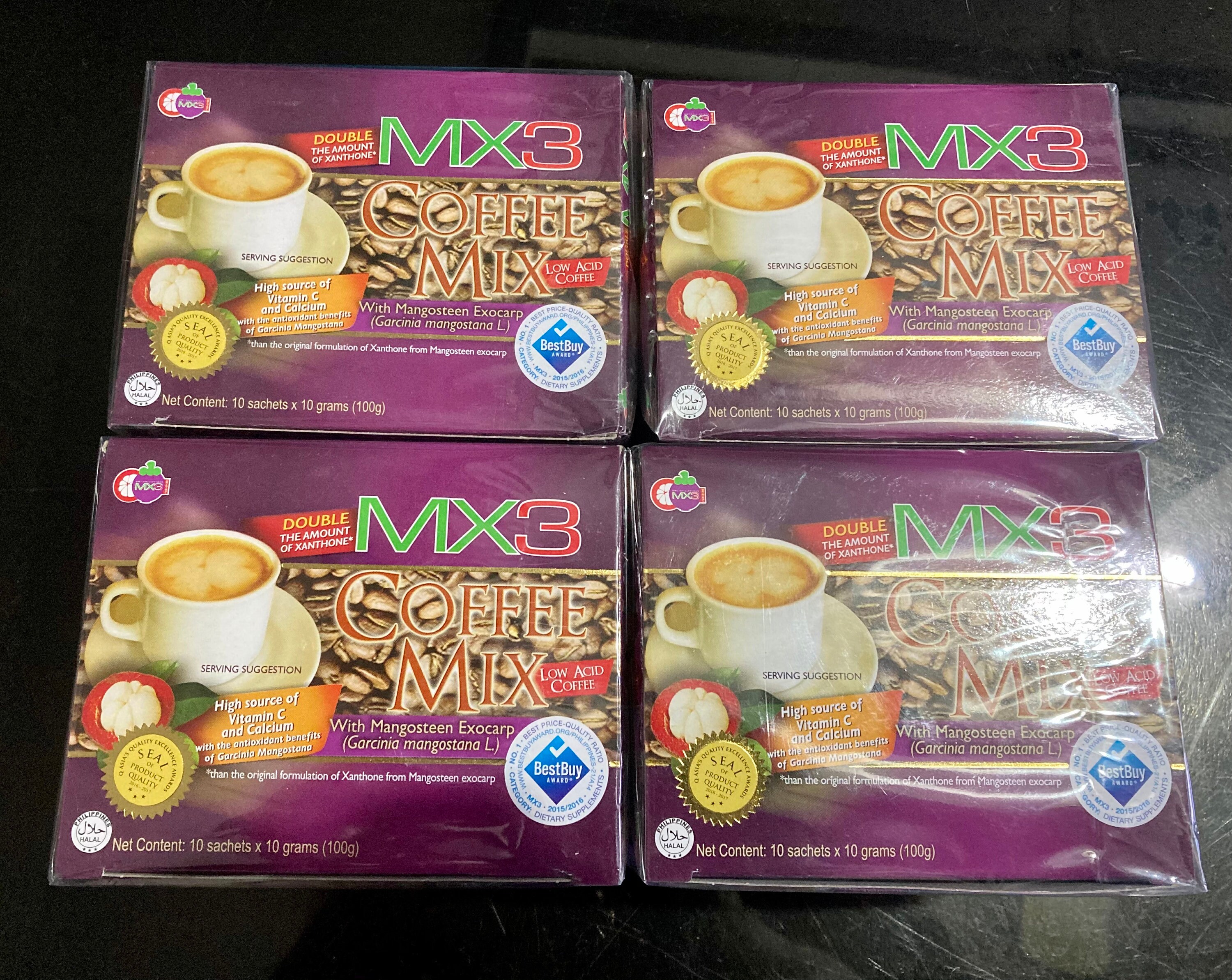 MX3 Coffee Mix With Mangosteen Exocarp 10sachets X 10g Each - Etsy
