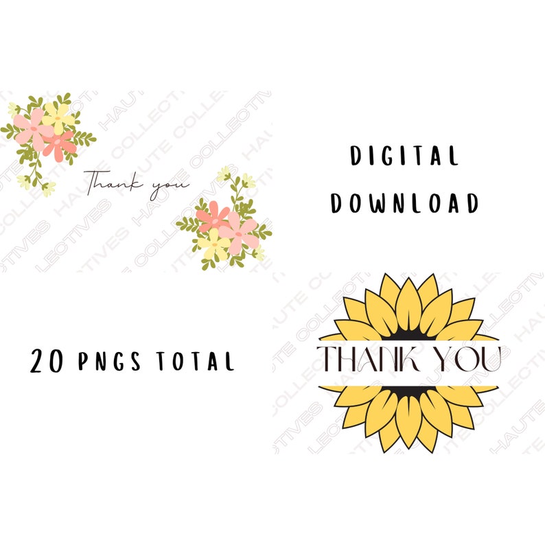 Spring Thank You Cards, Printable, Springtime, Cards, Business Cards ...